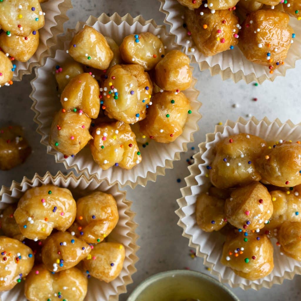 The Best Struffoli Recipe - Pina Bresciani