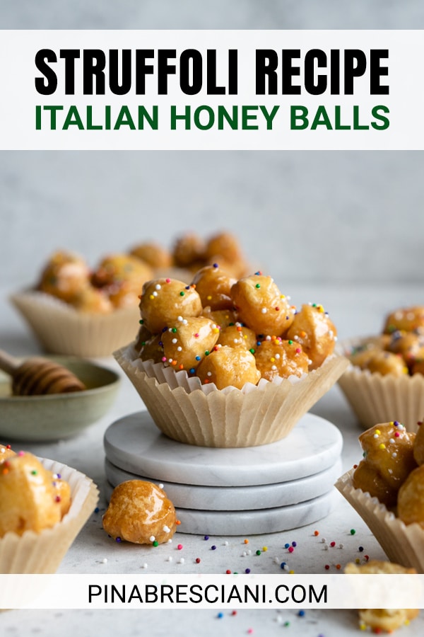 My Mom’s Homemade Struffoli Recipe - Pina Bresciani