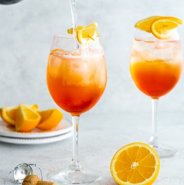 Classic Aperol Spritz - Easy 3 Ingredient Cocktail - Pina Bresciani