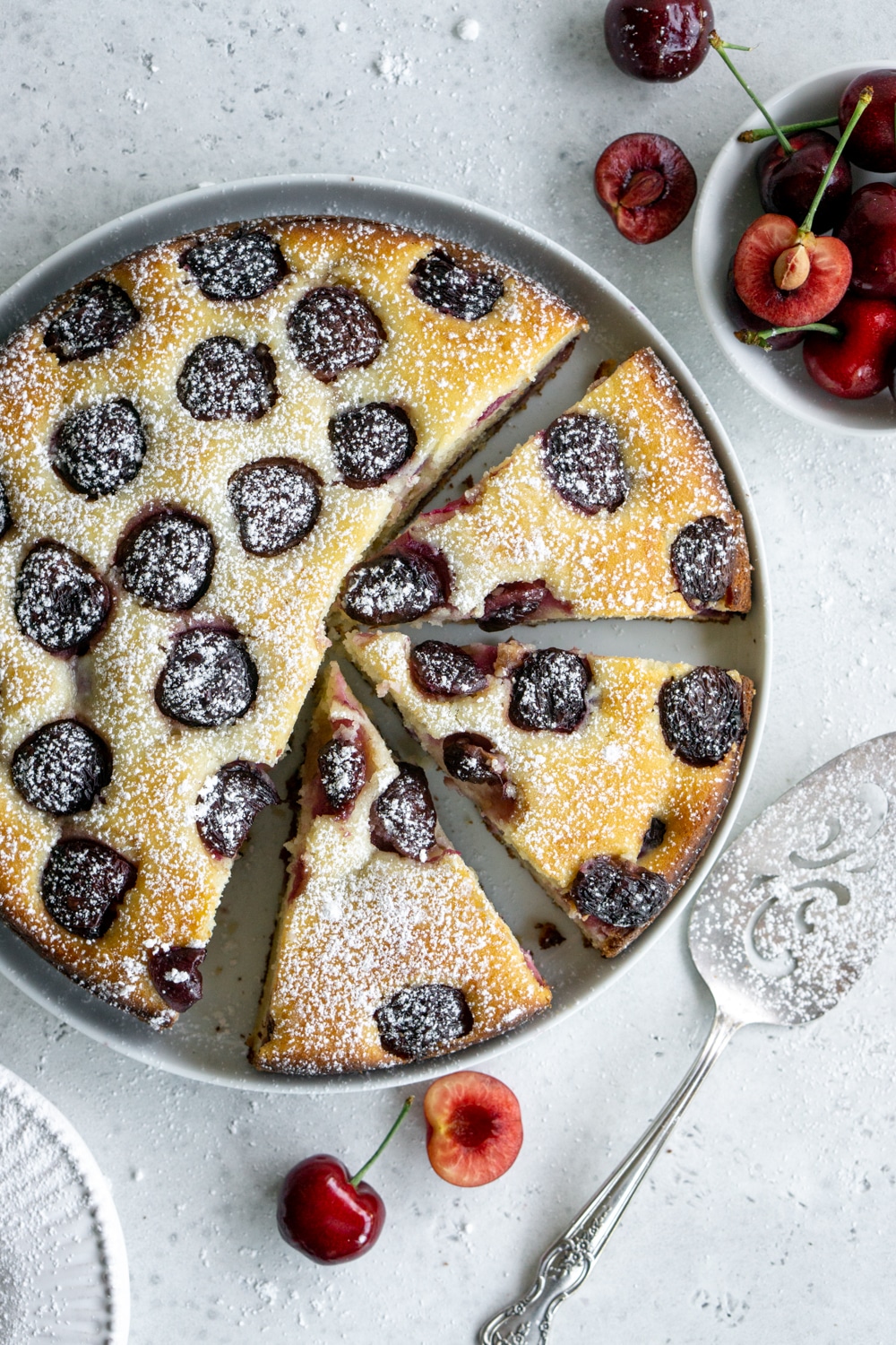 Cherry Cake - Moist and Delicious! - Pina Bresciani