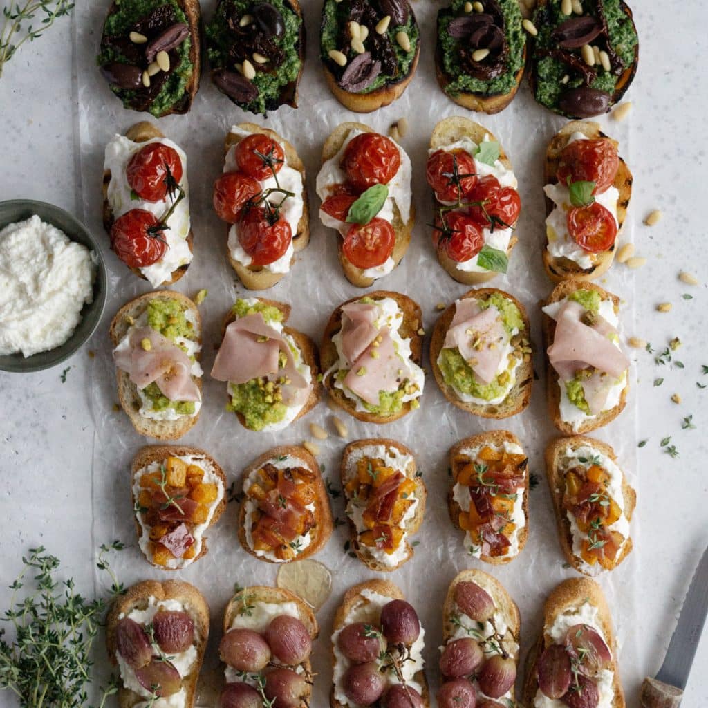 How To Make Crostini - Pina Bresciani