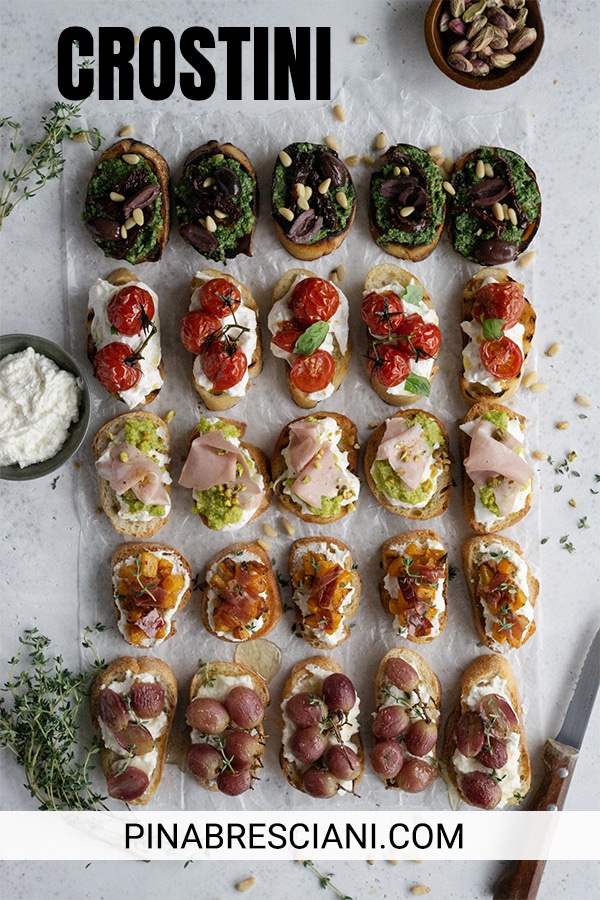 How To Make Crostini - Pina Bresciani