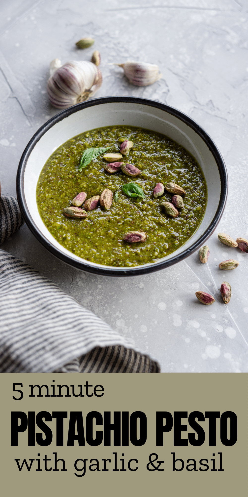 5-Minute Pistachio Pesto - Pina Bresciani