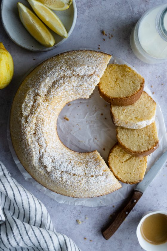 Ciambellone - Easy Italian Bundt Cake - Pina Bresciani