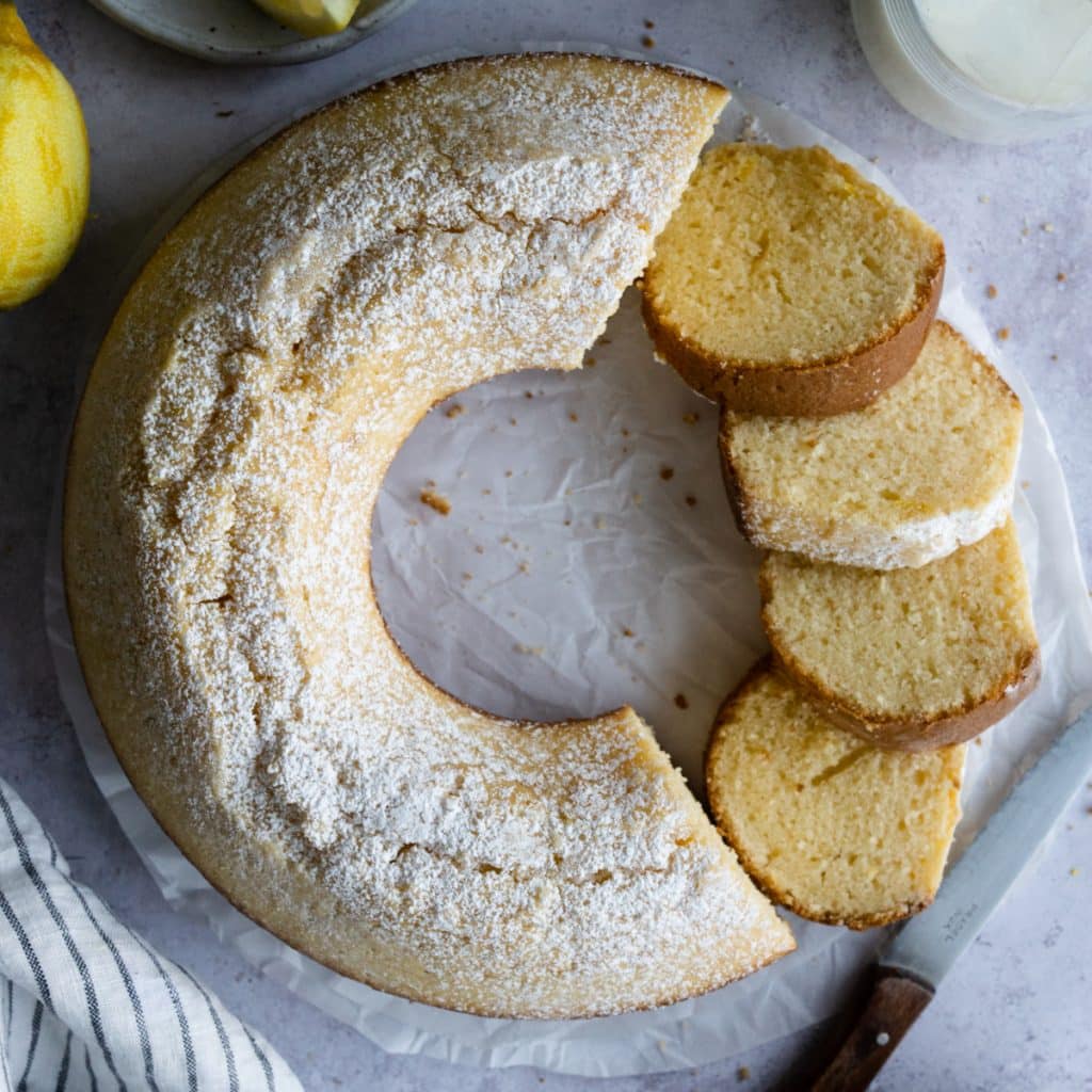 Ciambellone - Easy Italian Bundt Cake - Pina Bresciani