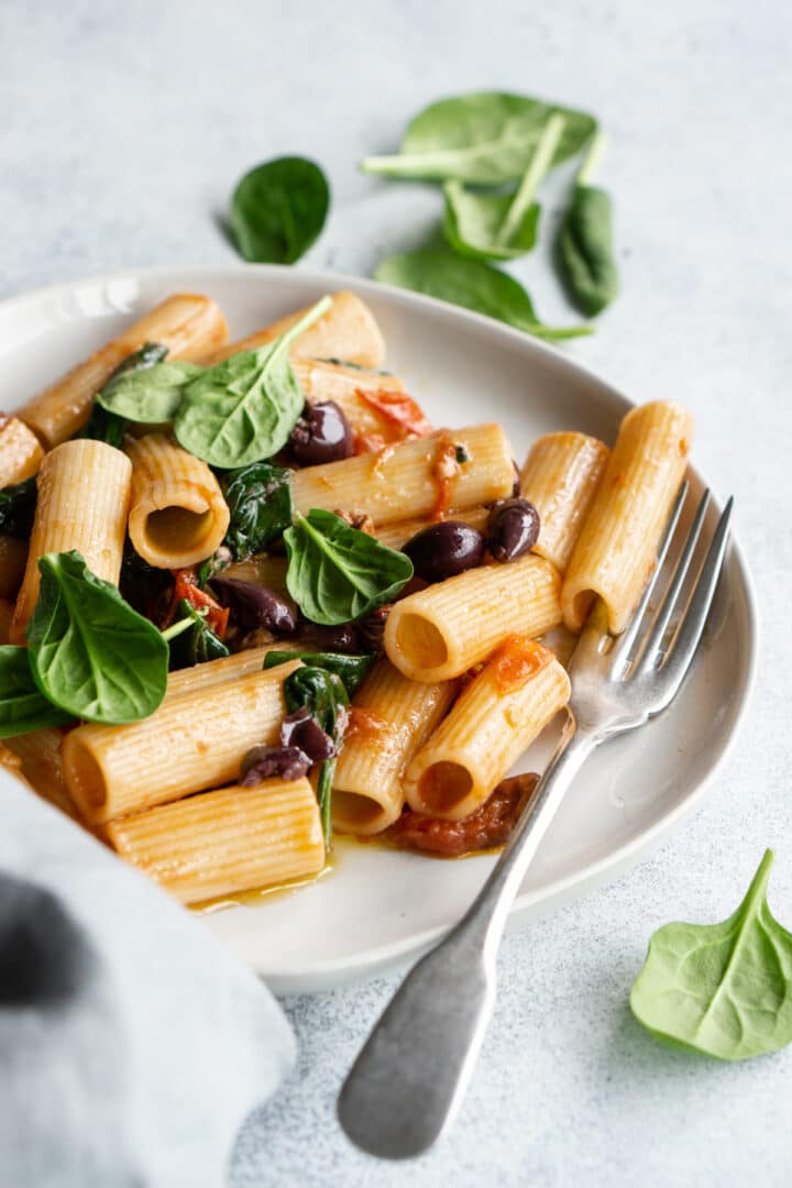Spinach Penne Pasta - Pina Bresciani