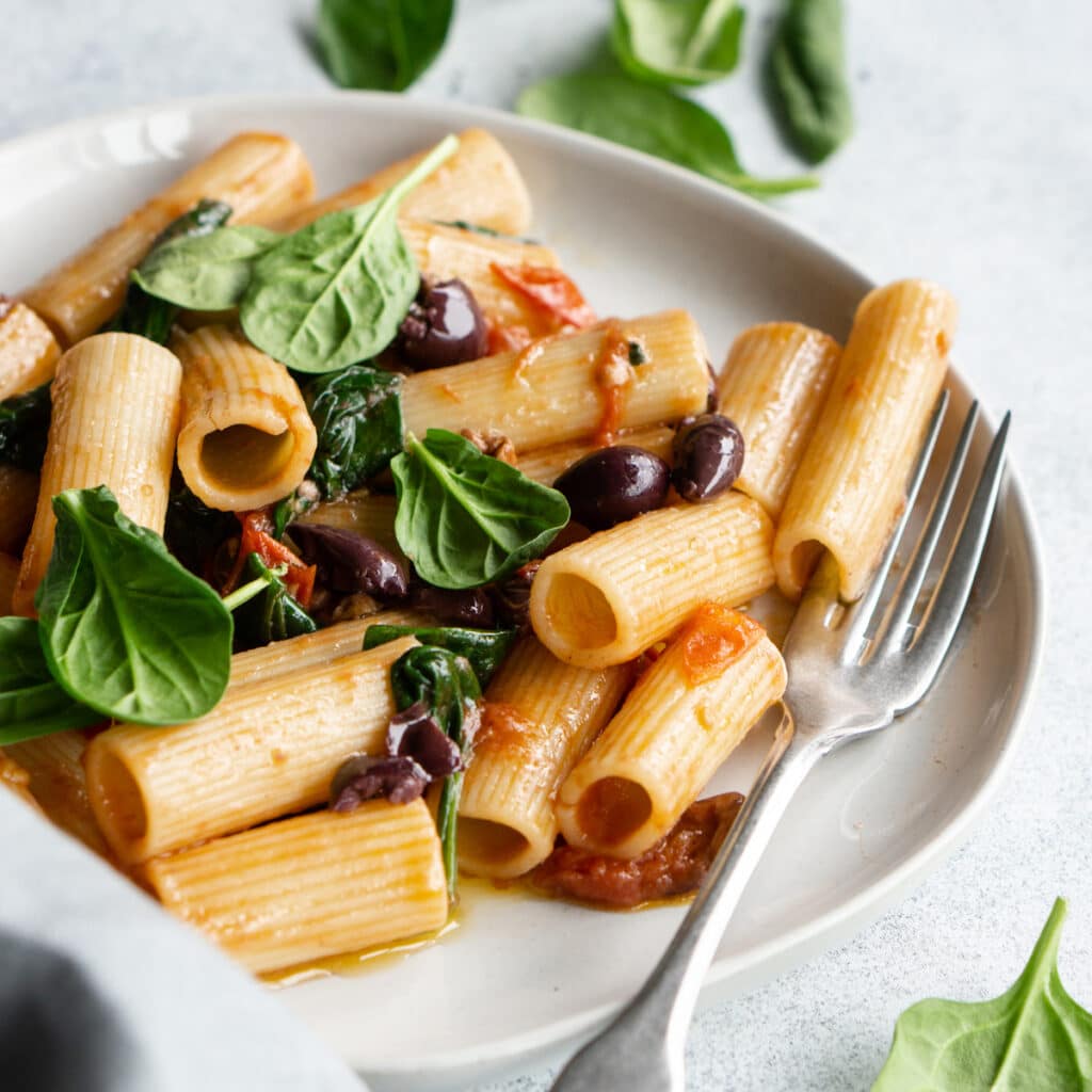 Spinach Penne Pasta - Pina Bresciani