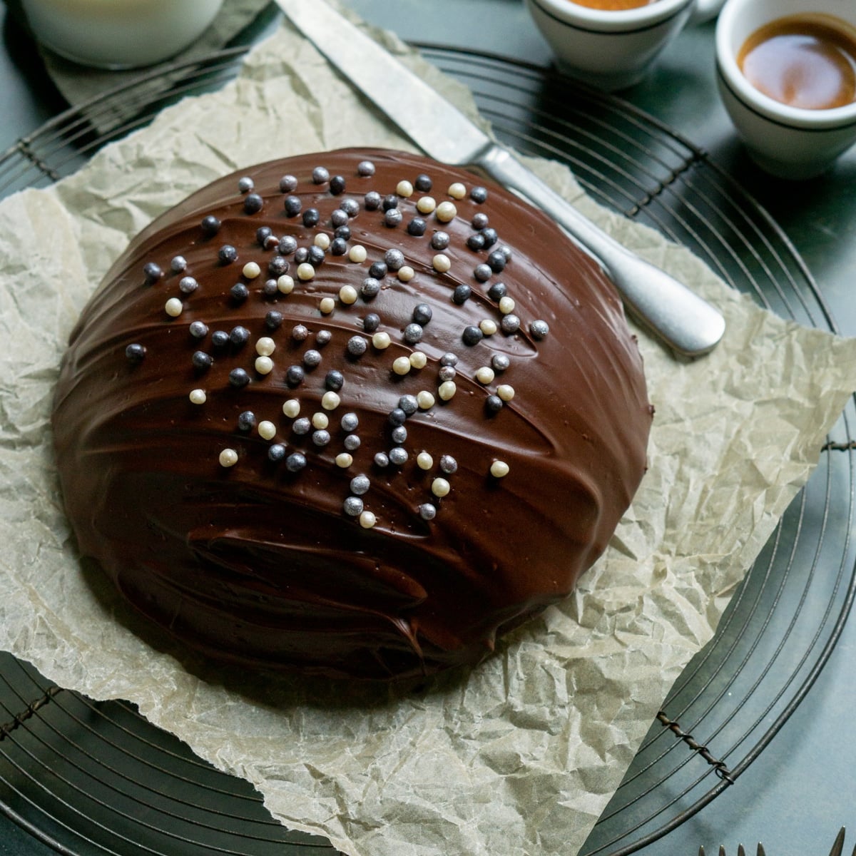 Parrozzo - A Delicious Italian Almond Cake - Pina Bresciani