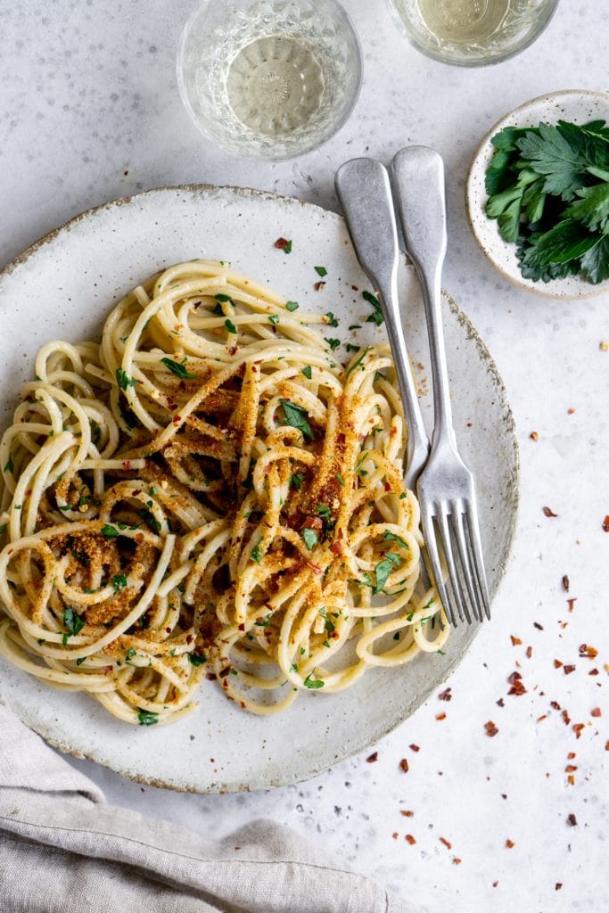 Italian Pasta With Anchovies - Pina Bresciani