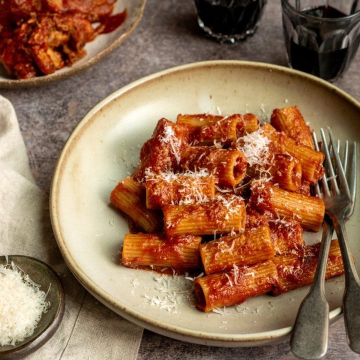 Italian Braised Pork Ragu - Cooked Low and Slow to Perfection! - Pina ...