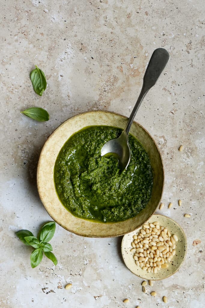 How To Make Authentic Pesto Genovese (Just Like In Genova!) - Pina ...