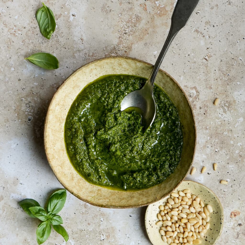 How To Make Authentic Pesto Genovese (Just Like In Genova!) - Pina ...