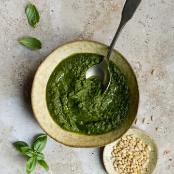 How To Make Authentic Pesto Genovese (Just Like In Genova!) - Pina ...