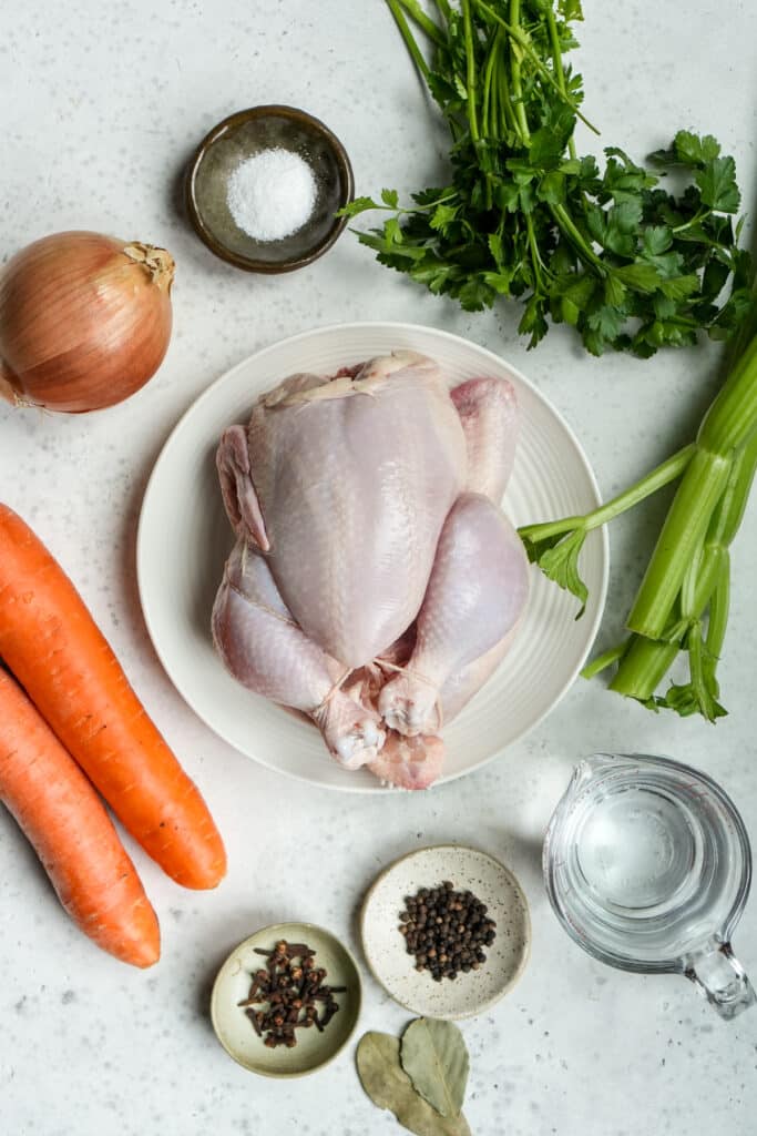 Italian Brodo Recipe - Easy Homemade Chicken Broth - Pina Bresciani