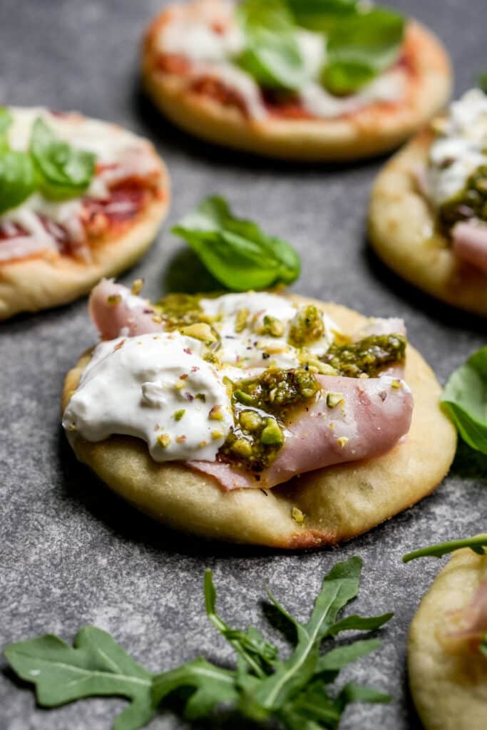 Mini Pizzetta (Mini Pizza) - With Assorted Toppings - Pina Bresciani