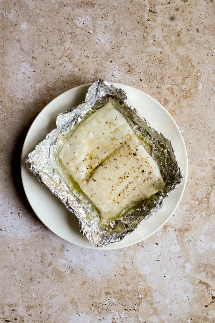 Italian-Inspired Halibut with Tomato, Olive and Caper Salsa - Pina ...