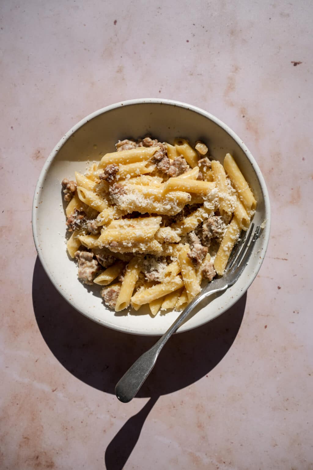 Pasta Alla Norcina {Authentic Recipe, Ready in 25 Minutes} - Pina Bresciani