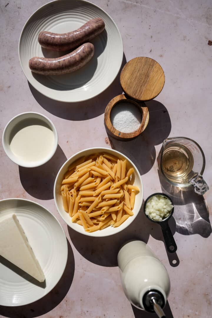 Pasta Alla Norcina {Authentic Recipe, Ready in 25 Minutes} - Pina Bresciani