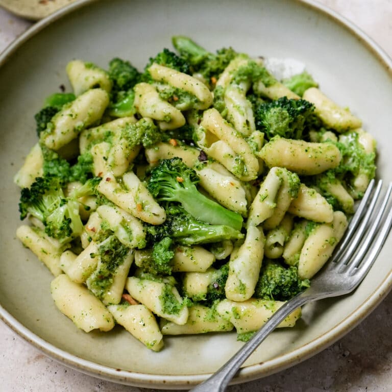 Delicious Cavatelli and Broccoli - Authentic Recipe! - Pina Bresciani
