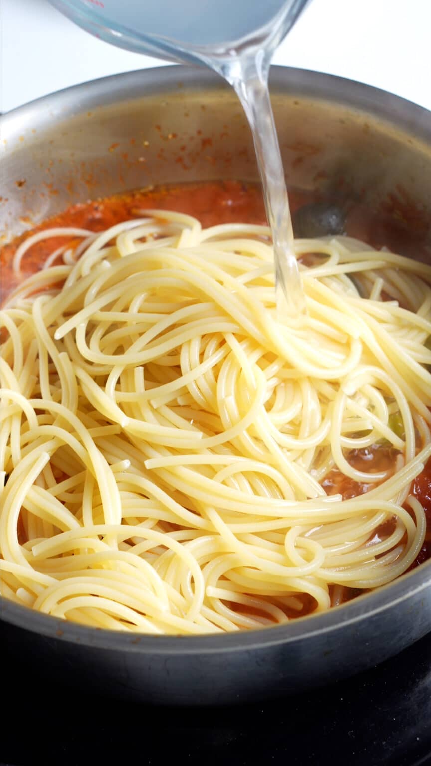 25-Minute Vesuviana Pasta - Pina Bresciani