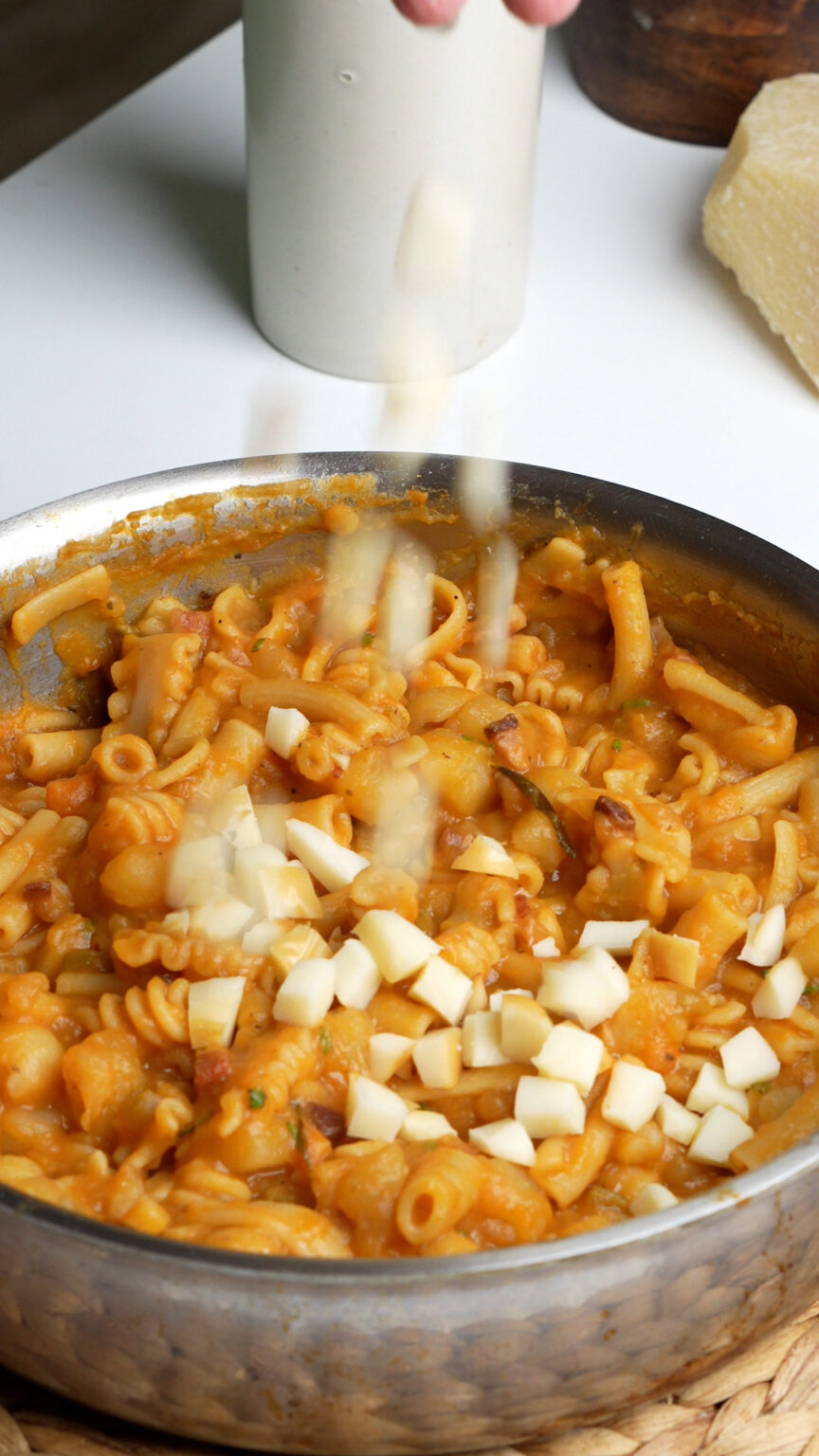 Italian Pasta with Potatoes (Pasta e Patate) - Pina Bresciani