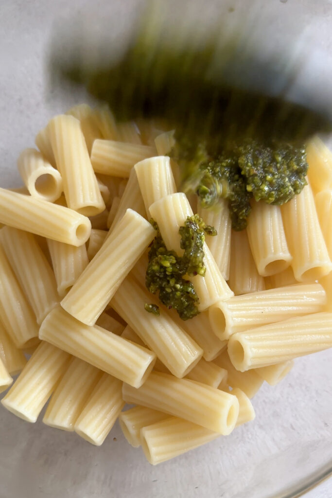 30-Minute Italian Pistachio Pesto Pasta - Pina Bresciani