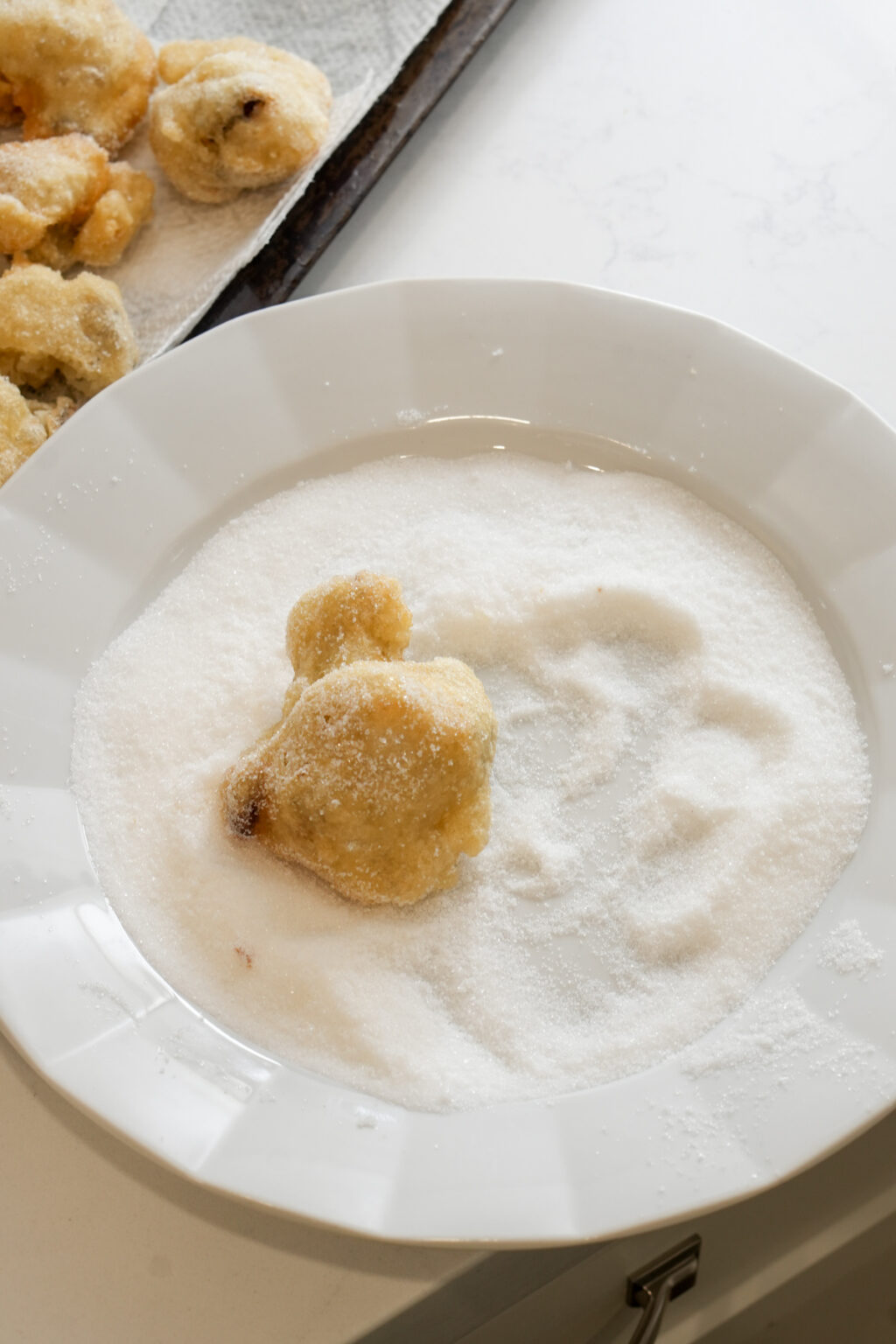 4-Ingredient Italian Zeppole with Yeast - Pina Bresciani